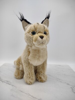 SOS Save our Space Plush Cub Baby Cat Caracal 10 Inch Realistic Vintage ...