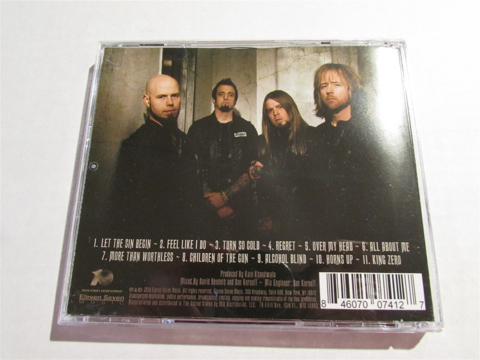 DROWNING POOL Drowning Pool CD + DVD Eleven Seven 741 FYE Exclusive ...