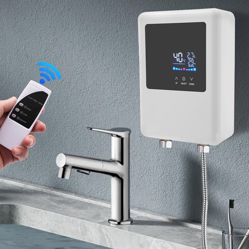 Instant Hot Water Kitchen Heater 110V 4500W Electric Tankless Water ...