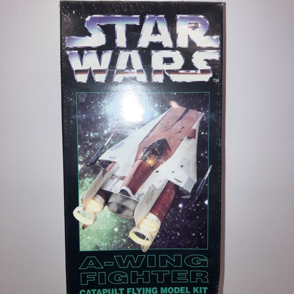 Vintage 1996 Estes Star Wars A-Wing Fighter Flying Model Rocket EST ...