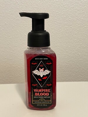 Bath & Body Works “Vampire Blood” Gentle Foaming Hand Soap 8.75 oz NEW ...