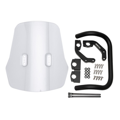 Zeta Clear Adventure Polycarbonate Windscreen Windshield Yamaha WR250R ...