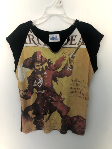 Vintage Disney Pirates of the Caribbean Tank Top T-shirt Womens Small ...