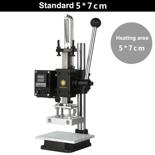 Small Stamping Machine Desktop Manual Heat Press Stamping Machine | eBay