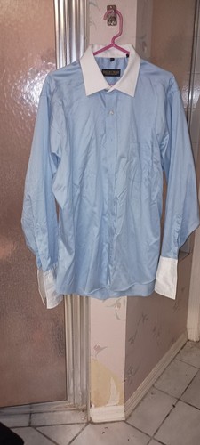 Men’s Dress Shirt Donald J Trump 17 34/35 French cuffs | eBay