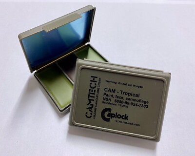 Camtech Cam Cream Military face paint camouflage British Army, Tropical ...