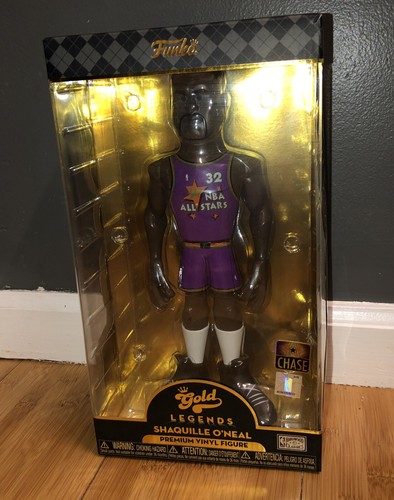 Funko NBA Gold Legends Shaquille O'Neal 12” CHASE Purple All Star ...
