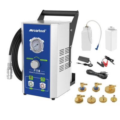 Electric Pulsating Brake Fluid Pressure Bleeder Car Brake Oil Bleeding ...