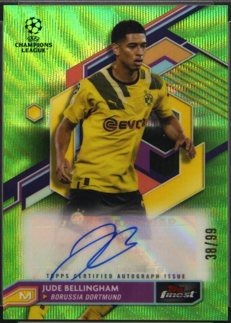 2022-23 Topps Finest UEFA Club Competitions - Autographs Jude ...