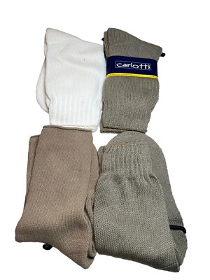 SOCKS Mens Dress Lot 4 CARLOTTI New Old Stock Diabetic | eBay