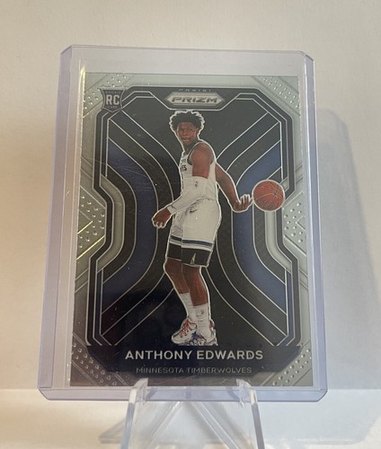 2020-21 Panini Prizm Anthony Edwards Base RC Rookie Card #258 ...