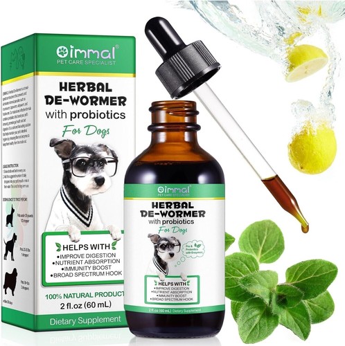 Herbal Dewormer for Dogs, Liquid 60ml Natural Worming Treatment | eBay UK