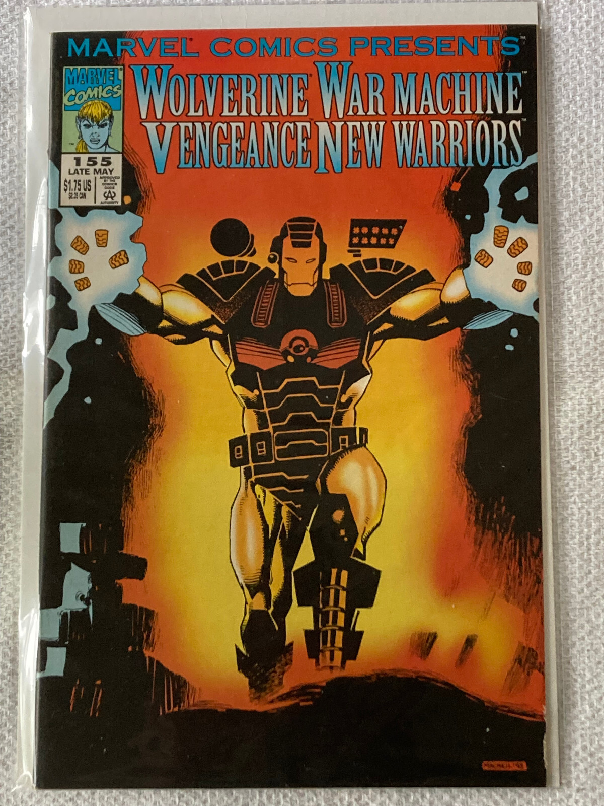Marvel Comics Presents #155 1994 VF/VF+ Wolverine/War Mach/Vengence/New ...