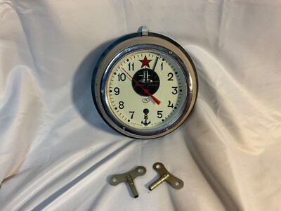 Clocks - Russian Submarine Wall
