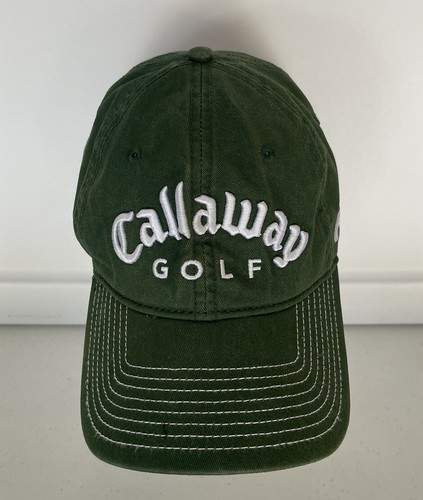 Callaway Golf Hat Baseball Cap Tour Authentic FT-5 New Era Green ...