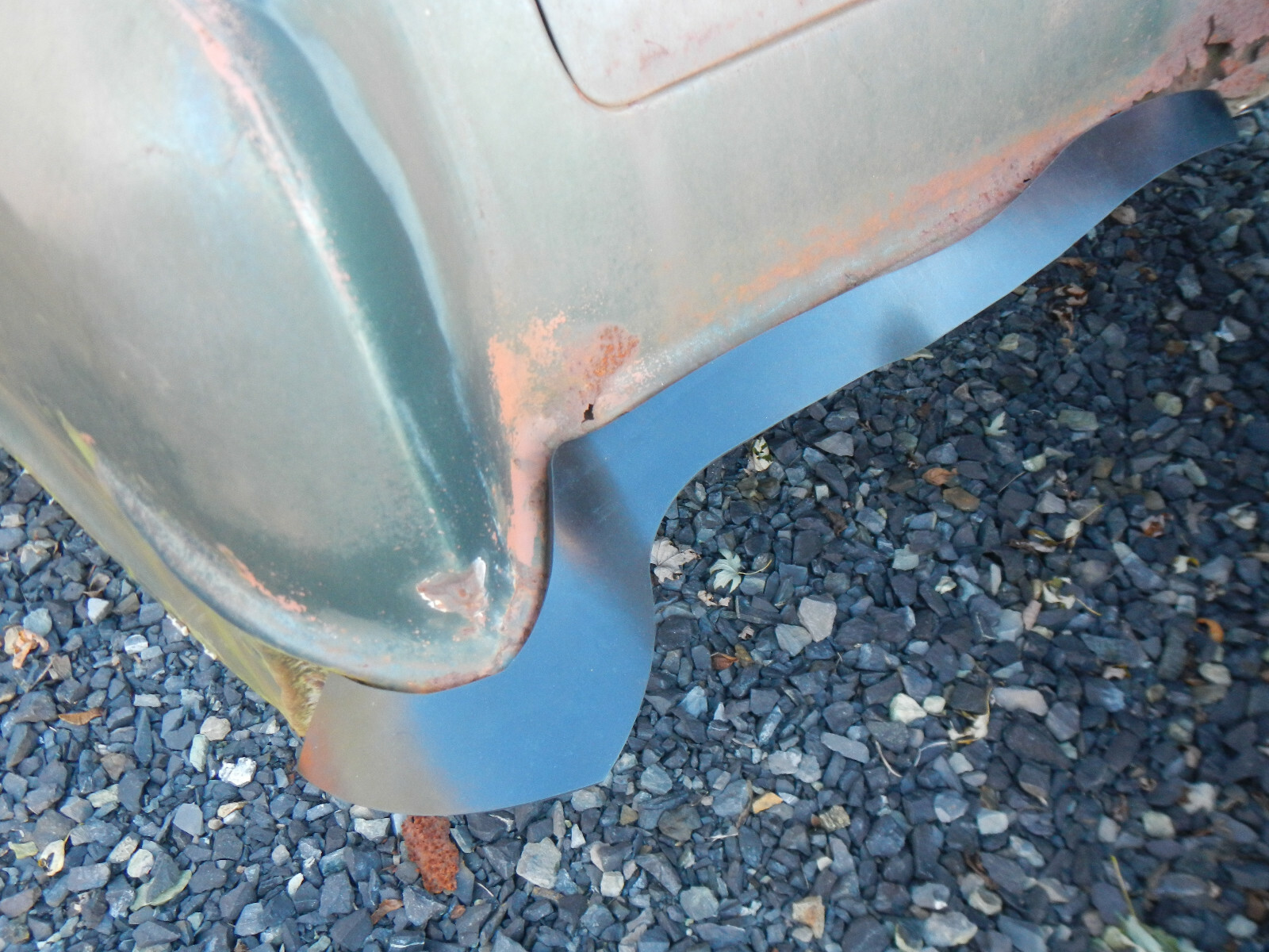 63 64 65 Buick Riviera Rear Bumper Filler Rubber Deflector Behind ...