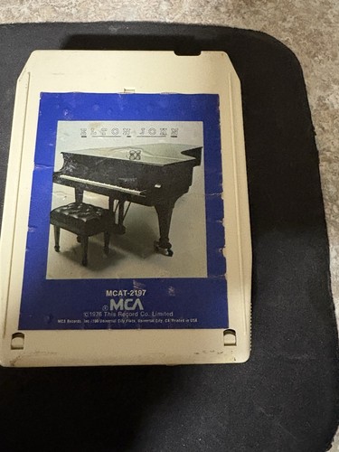 Elton John Here And There 8 Track-PLAY TESTED ALL THE WAY THROUGH-FREE ...