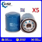 5 x Wesfil WZ386 Oil Filter for Toyota Corolla Prius Rav4 Yaris Cross ...