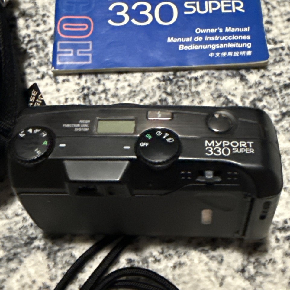 Ricoh Myport 330 Super Camera 35mm Film Point Shoot with Zoom Lens | eBay