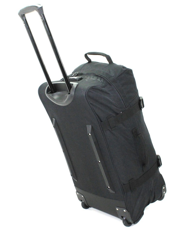 Wheeled Holdall Trolley Split Suitcase Duffle Travel Bag Roller Luggage ...