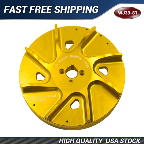 Hemi Engines ONLY Slipstream Billet Flywheel,3.3 lbs Fit Predator 212cc ...