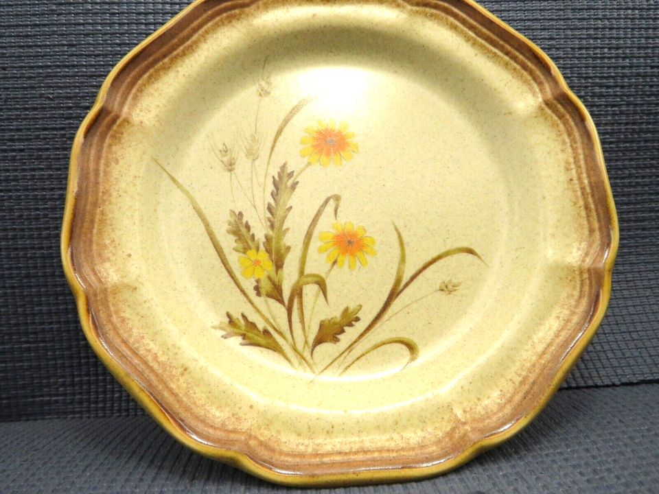 Mikasa Dinner Whole Wheat Whispering Pattern Salad Plate 8" | eBay