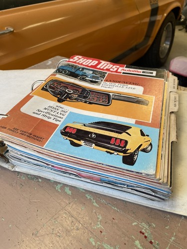 1970 Ford Shelby Autolite Shop Tips Magazine BOSS 302 429 Cobra Jet ...
