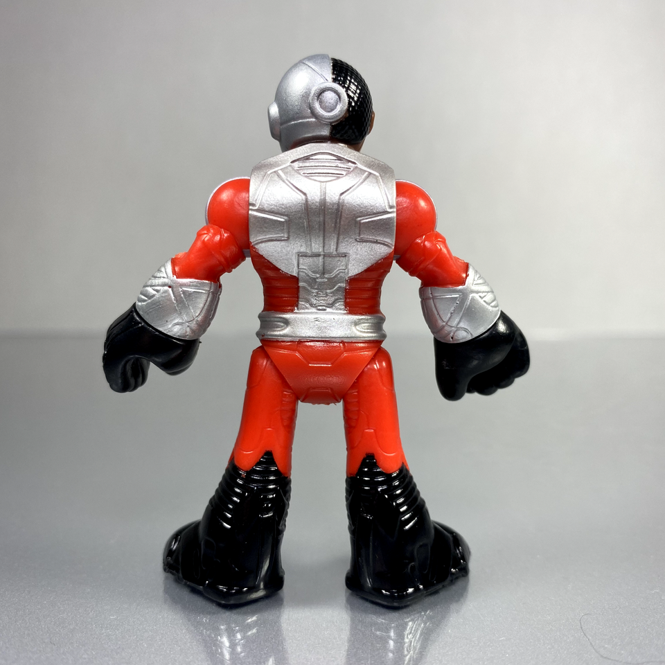 Imaginext DC Super Friends CYBORG figure silver & orange from Advent ...