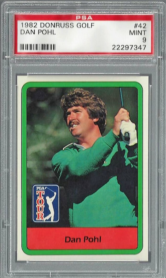 1982 Donruss Golf #42 Dan Pohl PSA 9 MINT 22297347 | eBay