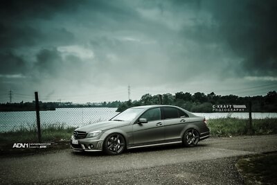 Cars 2014 mercedes c63 amg adv1 wheels Desk Mat Stitched | eBay