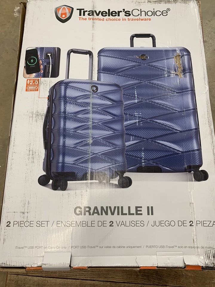 Traveler's Choice Granville II 2-Piece Luggage Set - New- | eBay