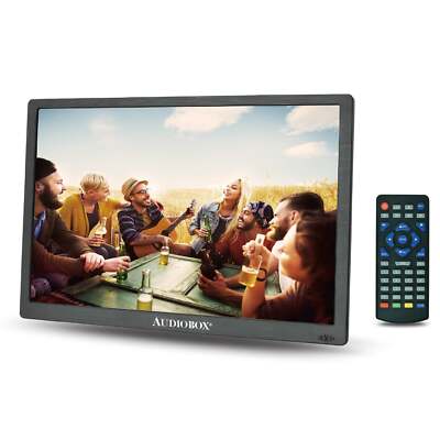 Audiobox TV-15 Portable 15" LCD TV & Monitor with HDMI Rechargeable ...