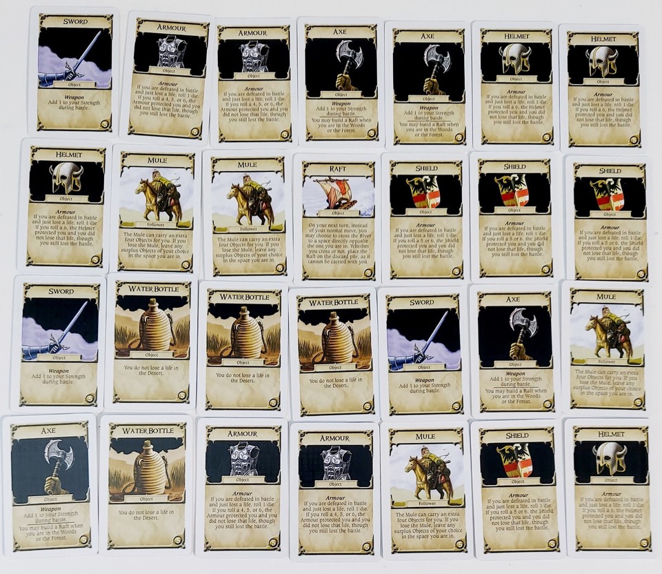 28 Talisman Magic Quest Purchase Cards 4th Edition Full Set. | eBay