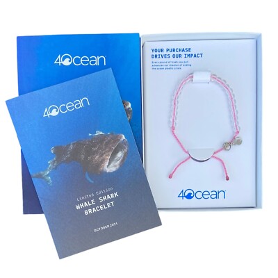 4Ocean Limited Edition Box Set Whale Shark Bracelet Oct 2021 NIB | eBay