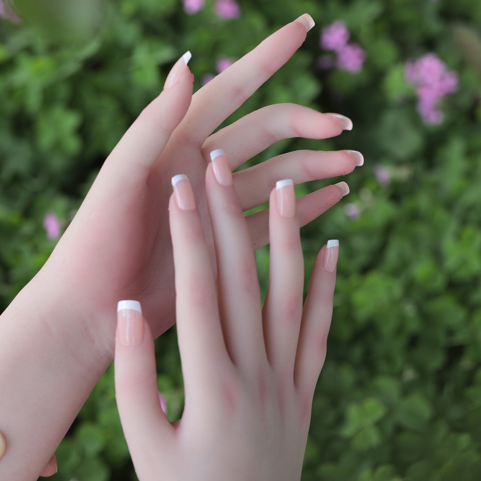Hand Model Realistic Silicone Female Hand Model Bendable Finger ...