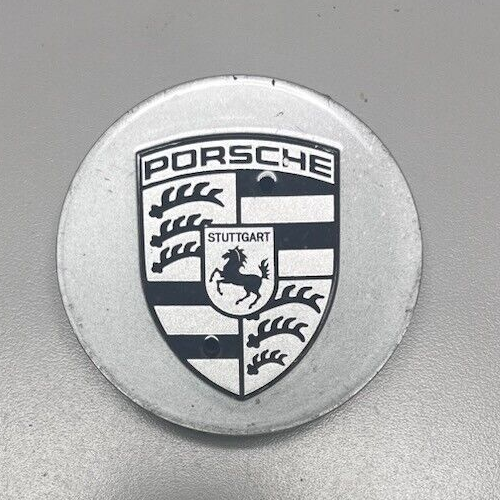 FITS OEM Porsche 911 Center Hub Cap SILVER 9P1601147 3” | eBay