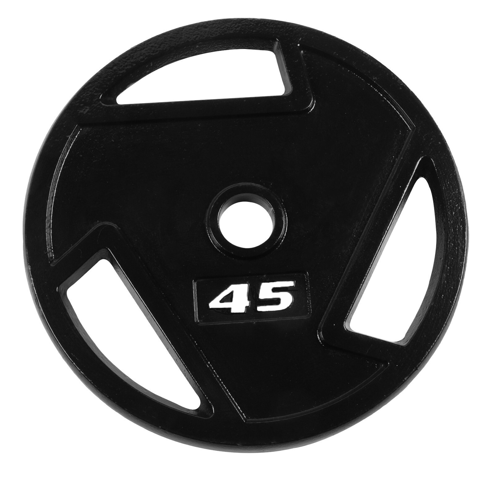 2'' Olympic Weight Plates 5 10 25 35 45 lbs Set Cast Iron Barbell ...