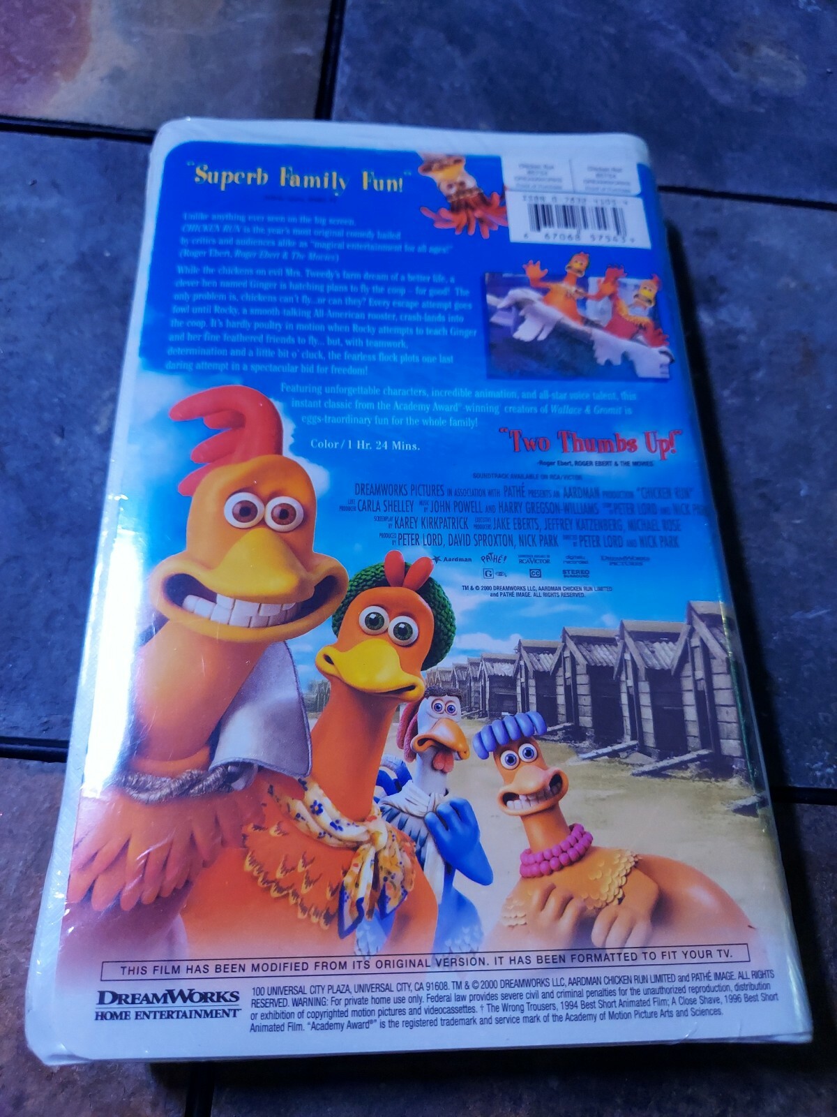 Chicken Run (VHS, 2000) Brand New Factory Sealed Claymation ...