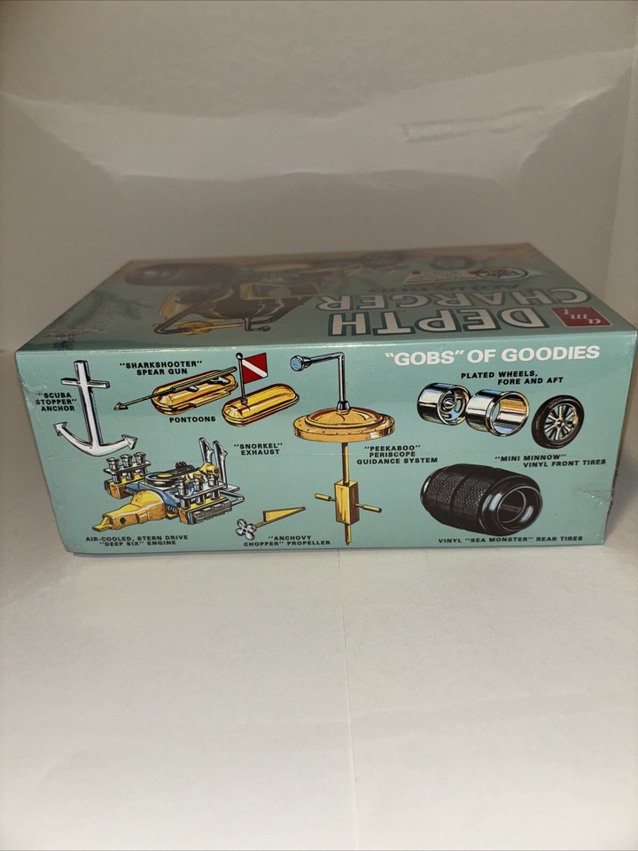 AMT DEPTH CHARGER AQUA- ROD Model Kit 1/25 | eBay
