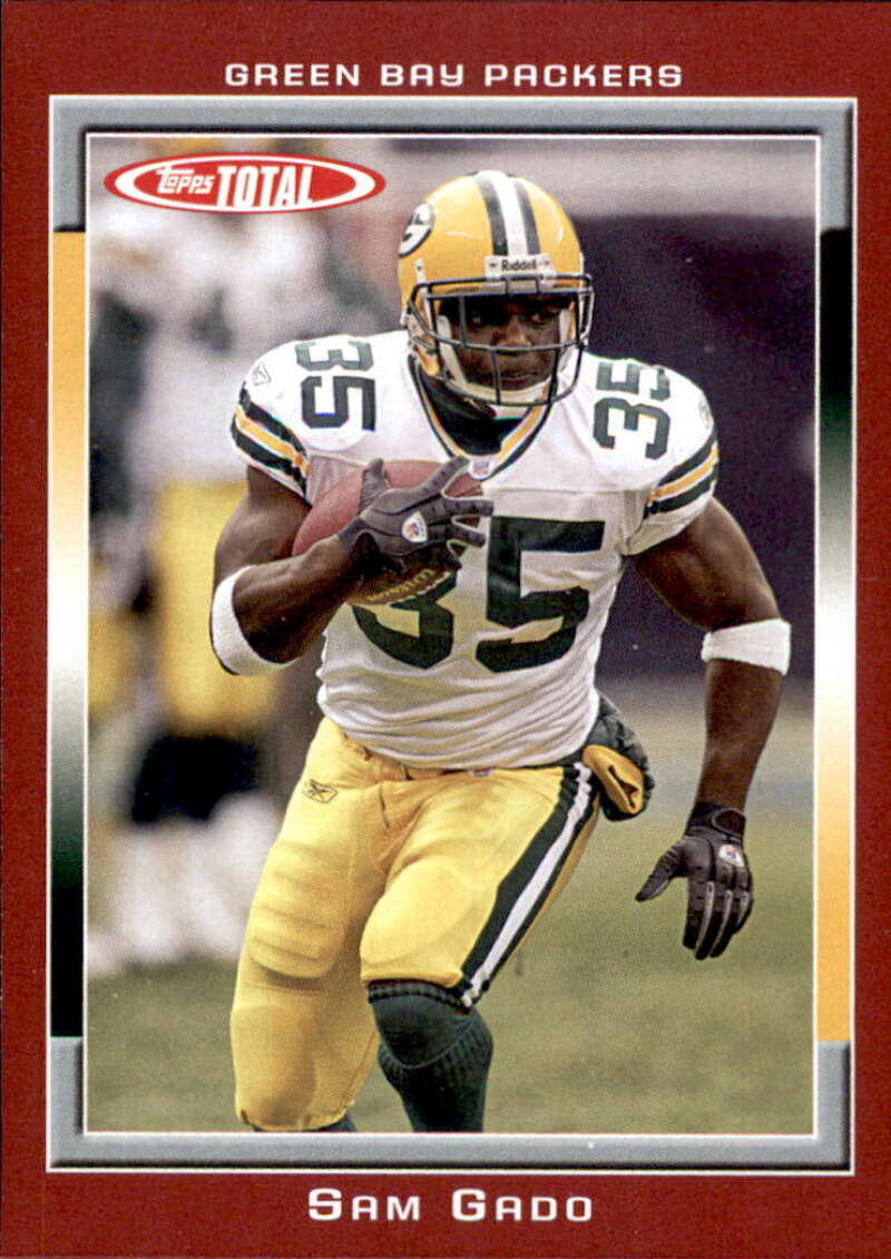 2006 Topps Total Red #177 SAMKON GADO Packers | eBay