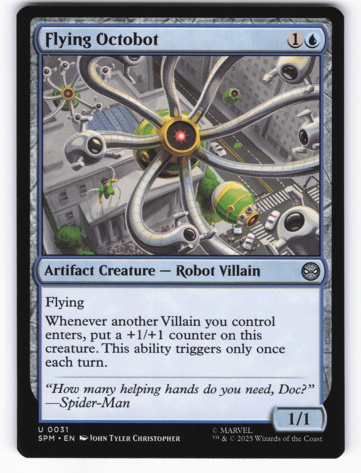 Flying Octobot U MTG Marvel's Spider-Man 31 NM | eBay