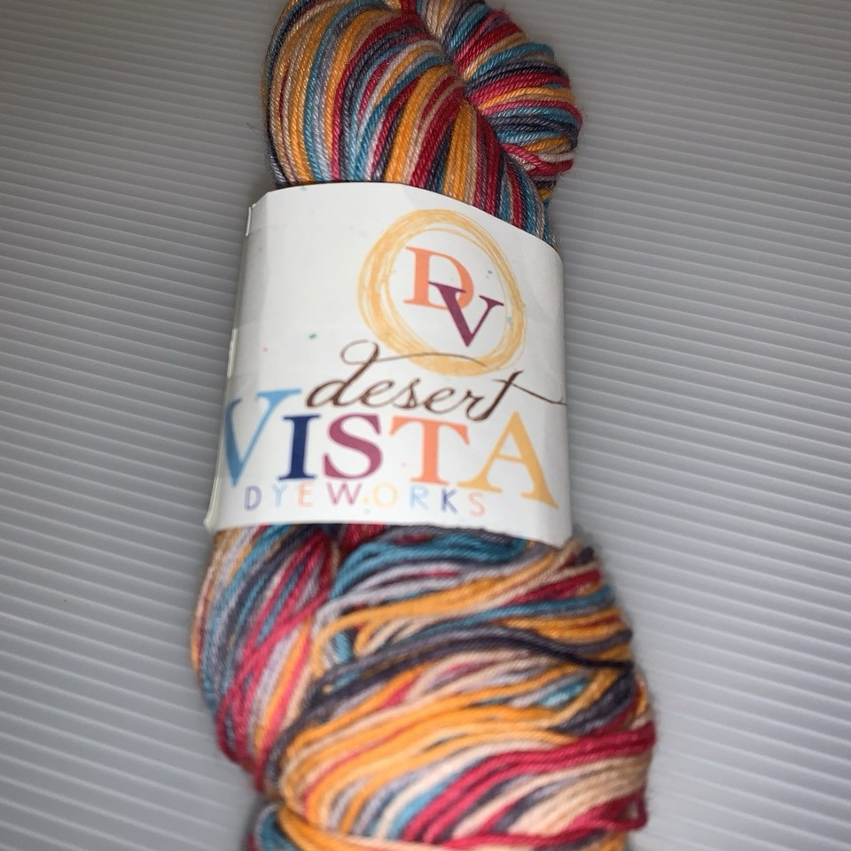 Desert Vista Dyeworks READY PLAYER ONE Self Striping Sock Yarn | eBay