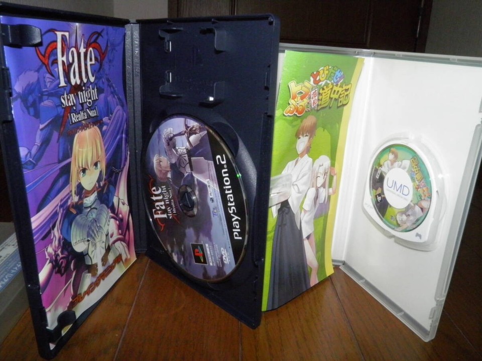 PS2 Fate Fate Stay Night Realta Nua extra Tobidase Trouble Hanafuda ...