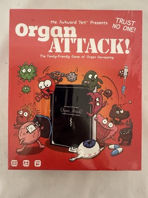 The Awkward Yeti Organ Attack! Card Game, A Family Fun Game | eBay