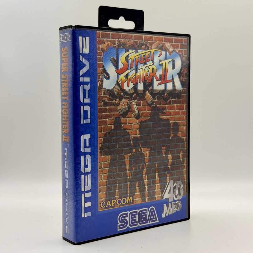 Super Street Fighter II 2 Blue - Sega Mega Drive - Complete PAL (Mint ...