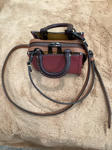 D39b Coach Rogue 12 Micro Crossbody Satchel Handbag. Excellent See ...