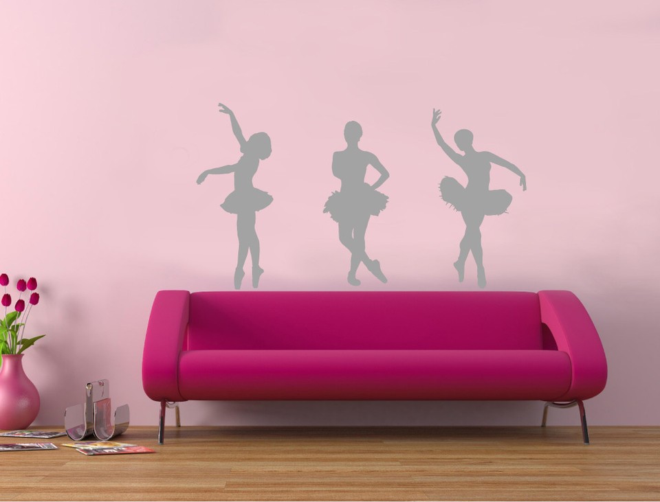Ballerina Wall Stickers | Ballet Wall Decals | Ballet Wall Art | eBay UK