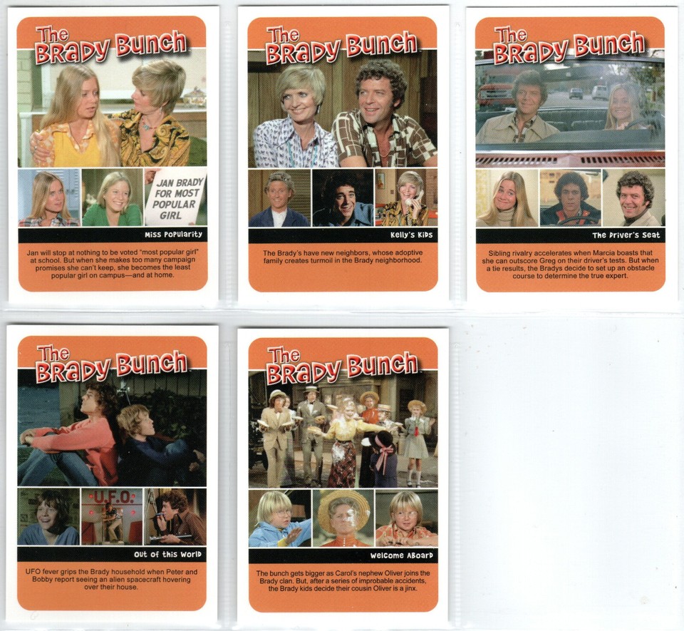 THE COMPLETE BRADY BUNCH 2011 RITTENHOUSE 59 CARD BASE SET+EMPTY BOX ...
