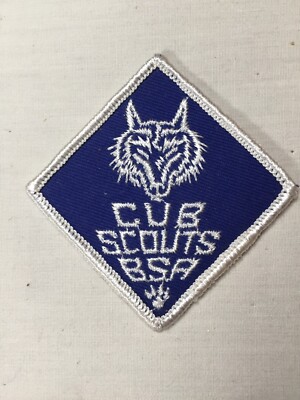Cub Scout Den Leader gauze back glue BSA Position Patch | eBay