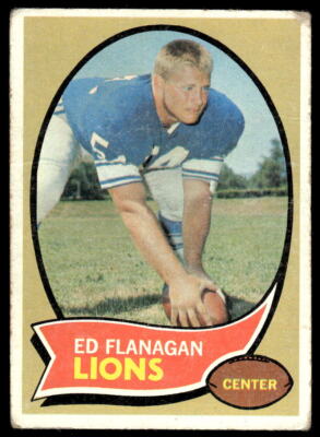 1970 Topps #11 Ed Flanagan RC Detroit Lions | eBay